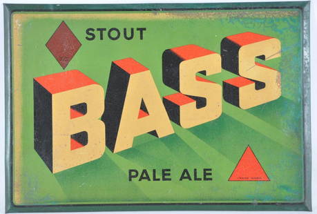 Vintage Chesterfield Ale Tin On Cardboard Advertising Beer Sign