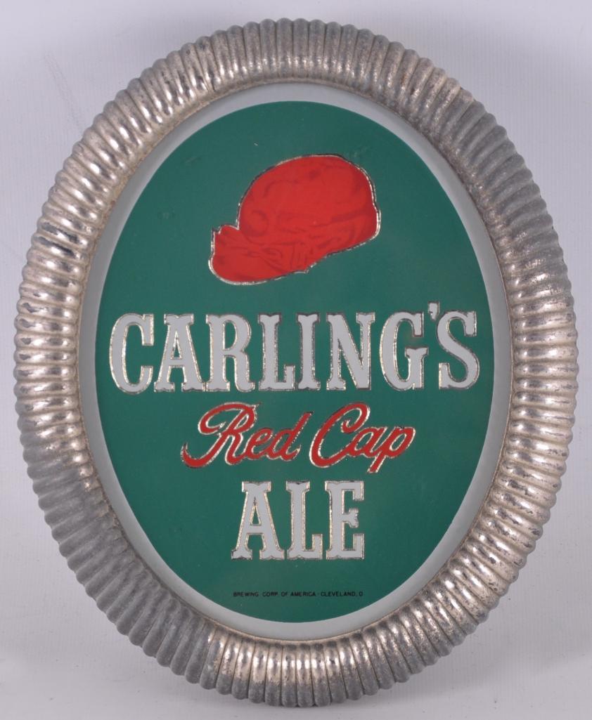 Antique Carling Red Cap Ale Light Up Advertising