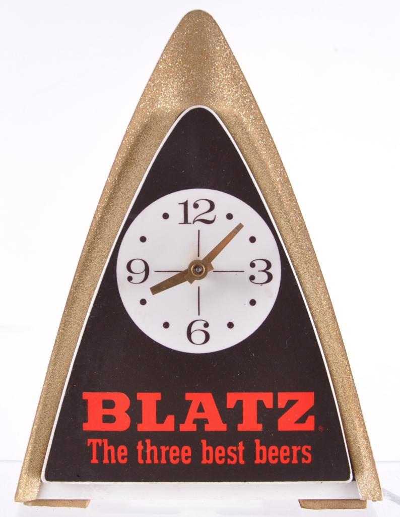 Vintage Blatz Light Up Advertising Beer Clock Sign - Mar 15, 2020 ...