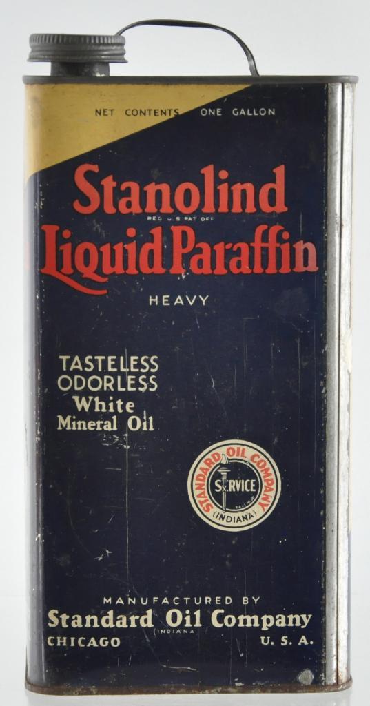 Antique Standard Oil Stanolind Liquid Paraffin