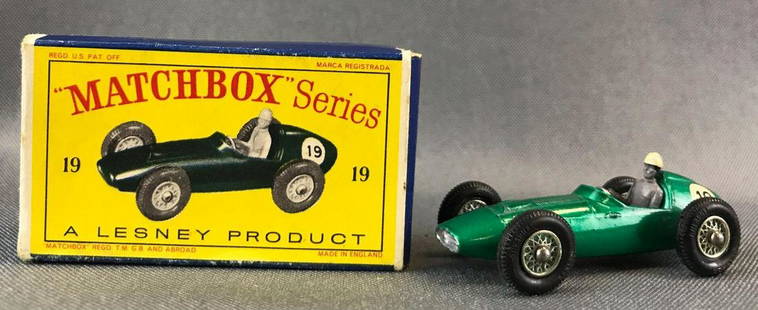 Matchbox No. 19 Aston Martin Racer Die Cast Vehicle