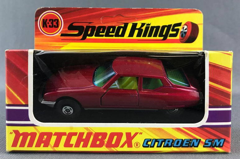 Matchbox Speed Kings K 33 Citroen Sm Die Cast Vehicle
