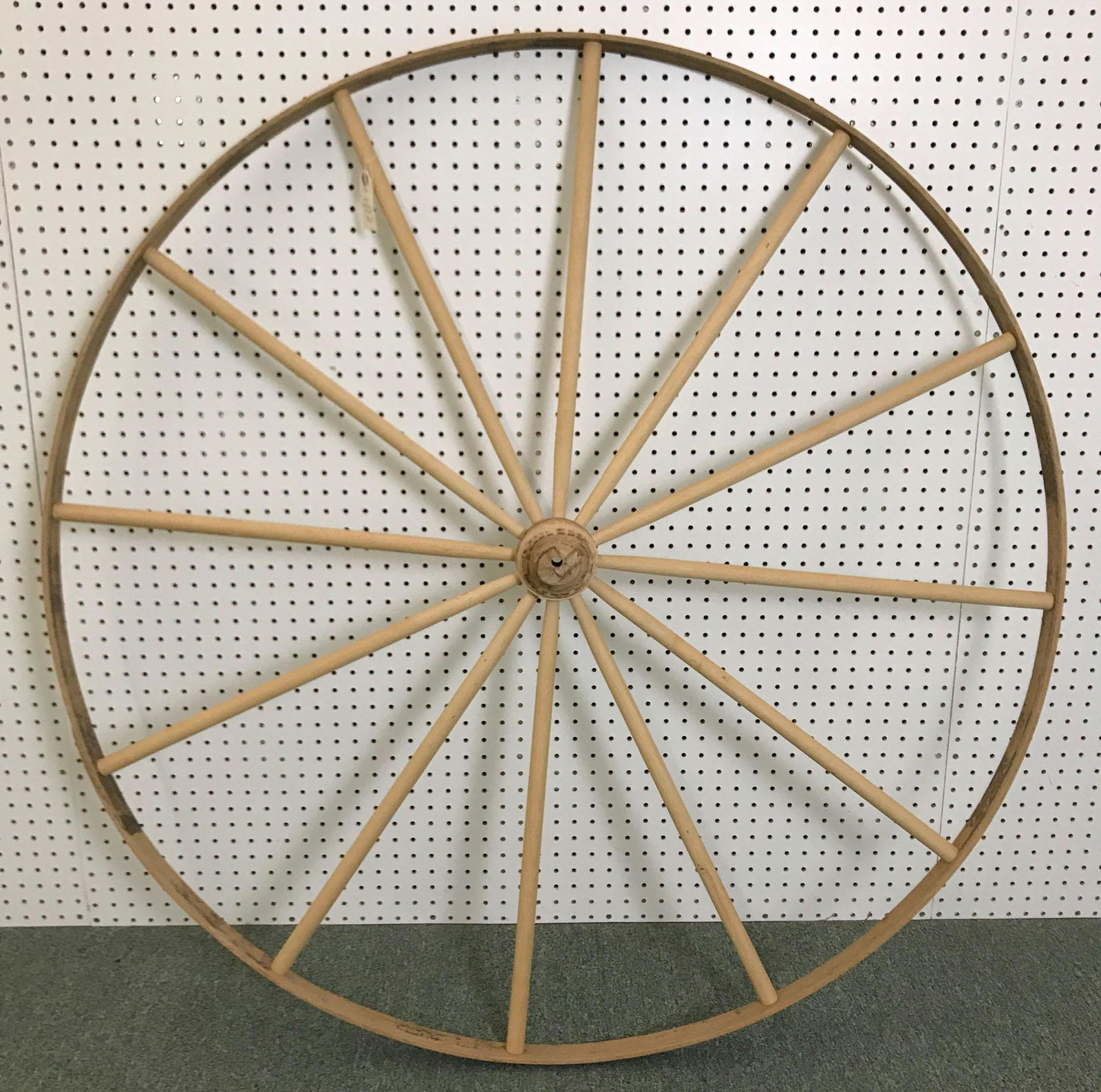 Vintage Large Spinning Wheel