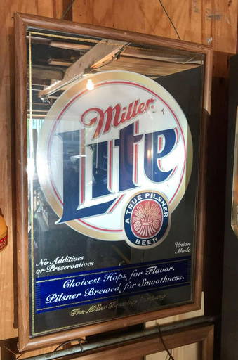 "miller Lite" Mirror