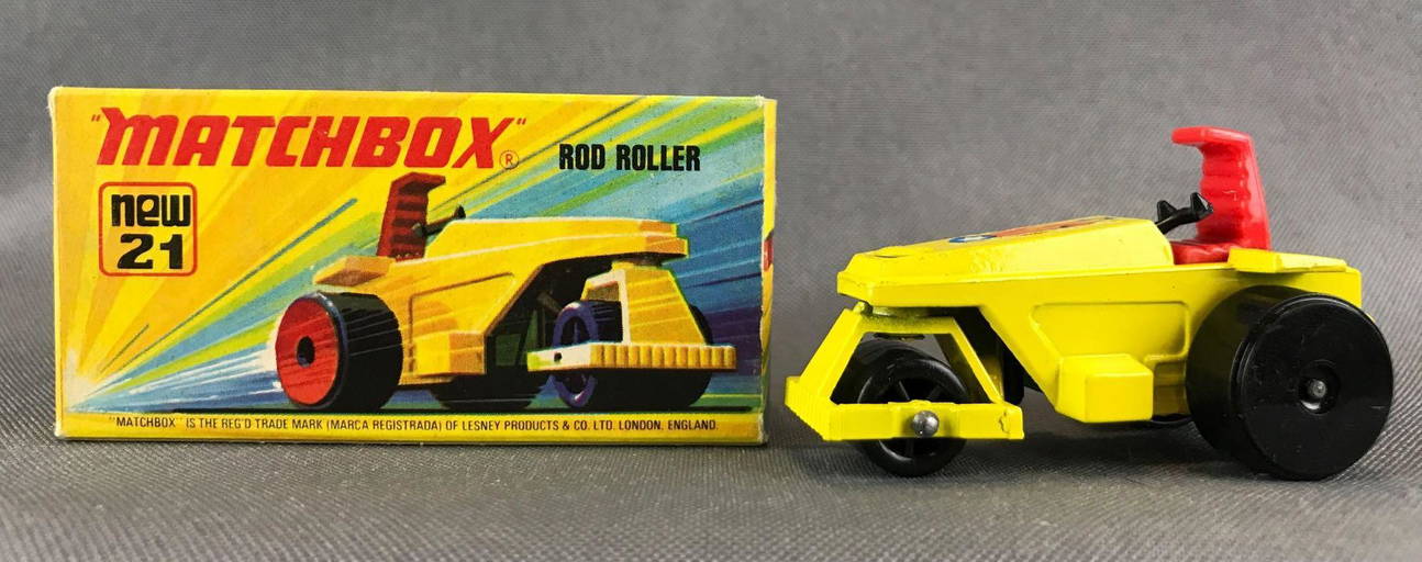 Matchbox Superfast No. 21 Rod Roller Die Cast Vehicle