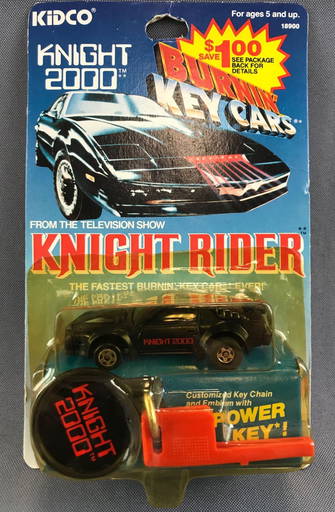 Kidco Burnin Key Cars Knight Rider Knight 2000 Die Cast