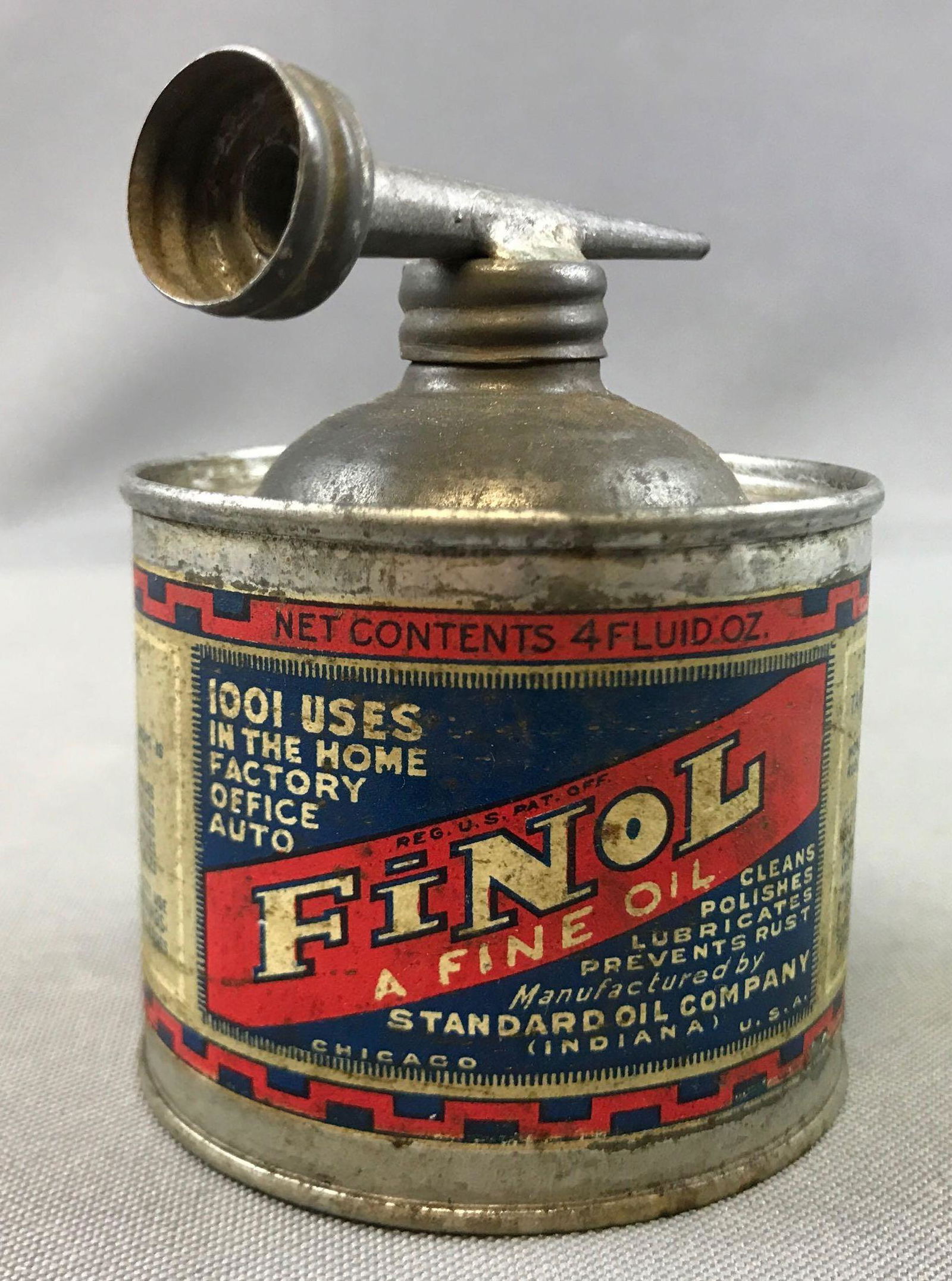 Antique (1920) Lithograph - "Finol" Oil Can - Jun 30, 2020 | Matthew ...