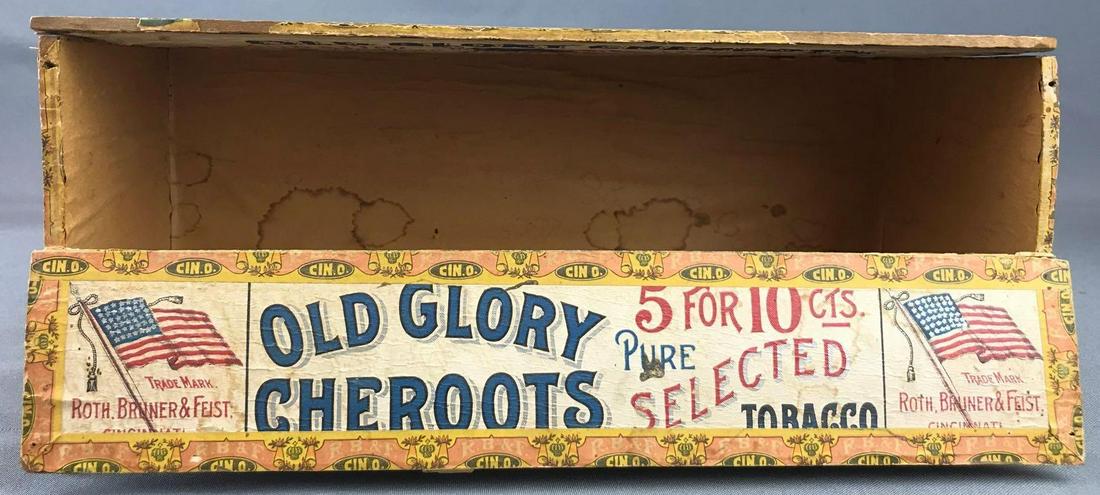 Antique Patriotic "Old Glory Cheroots" Cigar Box - Jun 30, 2020 ...