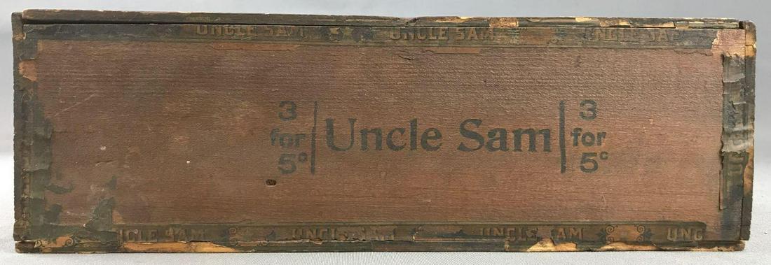Antique "uncle Sam" Cigar Box