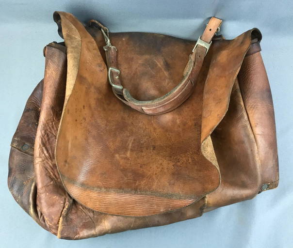 Vintage Leather Us Mail Bag