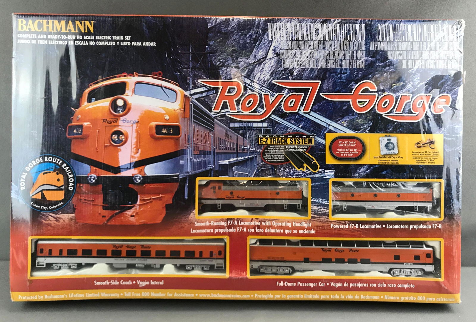 Bachmann Royal Gorge HO scale electric train set - Aug 18, 2020 ...