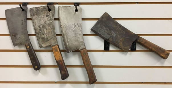 Village Blacksmith Watertown Wis. Antique Butcher Knife