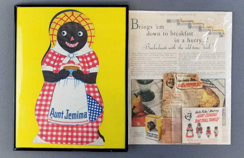 Group Of Vintage "aunt Jemima" Advertising