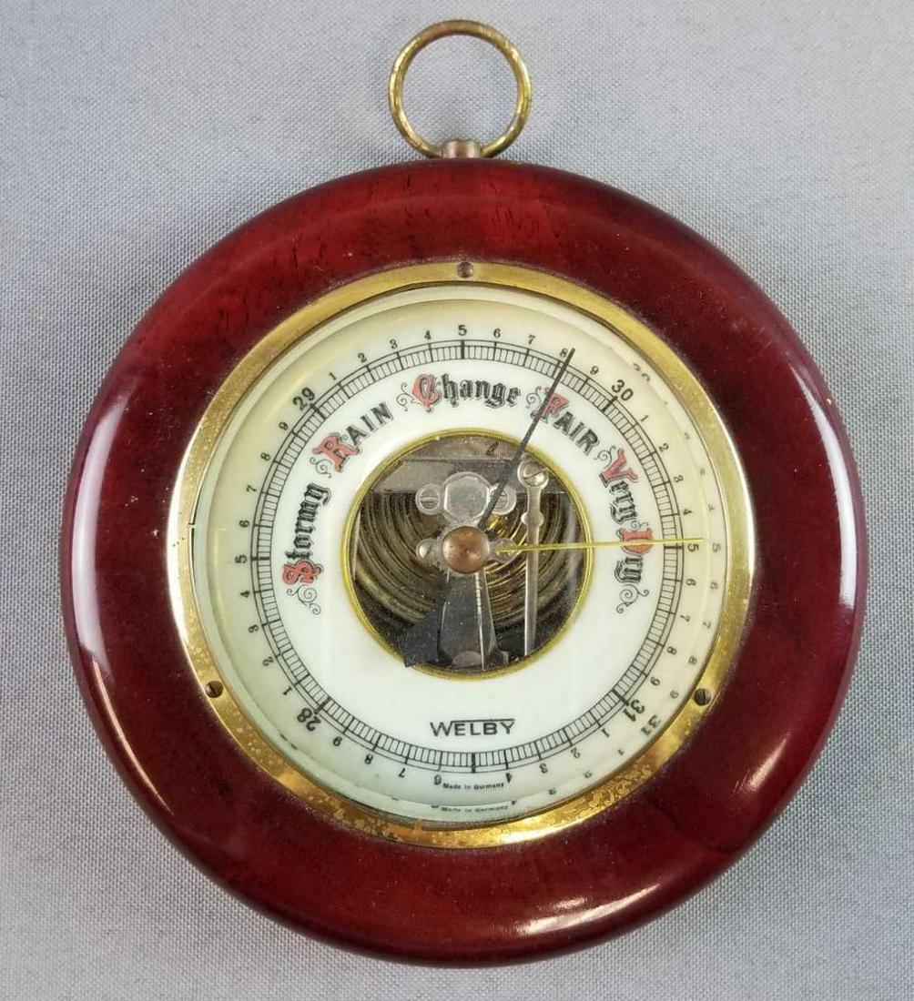 Vintage Welby Barometer Made in Western Germany Collectibles Figurines ...