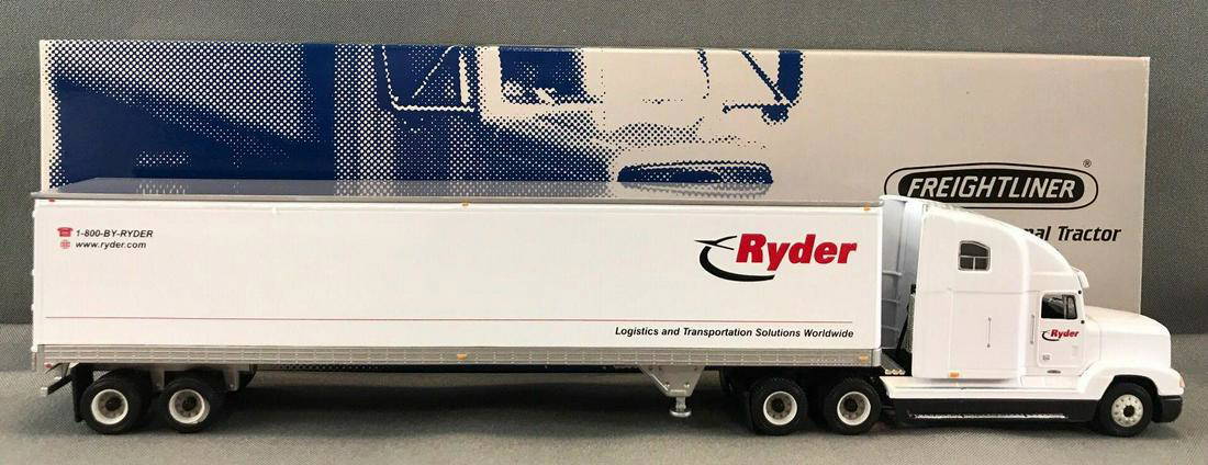 First Gear Ryder Die Cast Tractor Trailer In Original