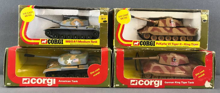 10 Corgi Military Vehicles