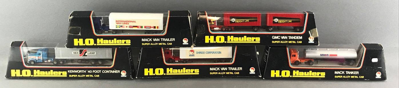 Shinsei H.o. Haulers Shinsei Corp. Mack Van Trailer In
