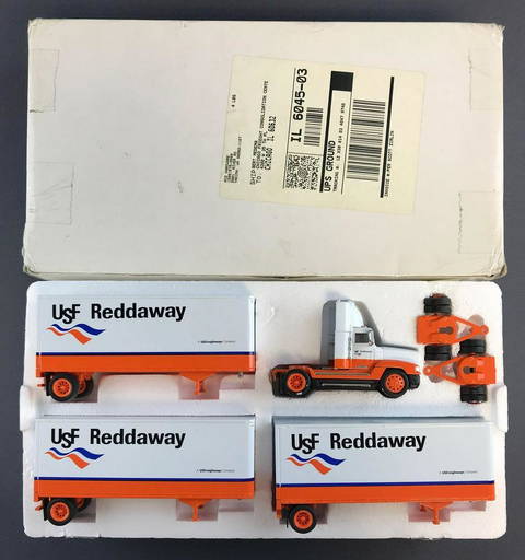 Tonkin Replicas Usf Reddaway Die Cast Tractor And