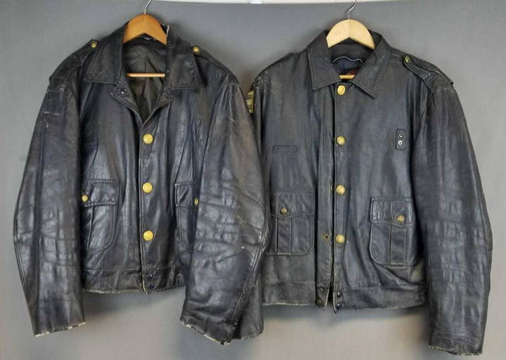 2 vintage Chicago police leather jackets - Jan 16, 2021 | Matthew ...
