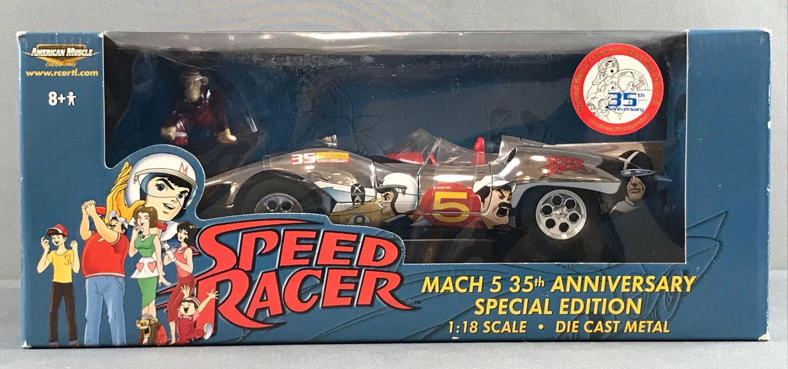 1/18 Ertl Speed Racer Mach 5 35th Anniversary 1/18 Ertl Speed Racer Mach 5 35th Anniversary