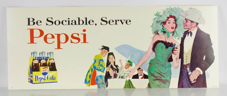 Vintage Piggly Wiggley Advertising Cardboard Trolley Sign