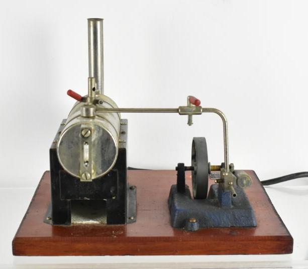 Vintage Jensen Mfg. Co. Toy Steam Engine