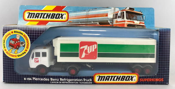 Matchbox Superkings No. K 124 Die Cast Tractor Trailer
