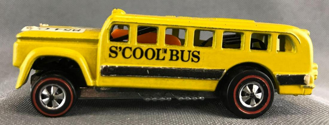 Hot Wheels Redline Scool Bus Die Cast Vehicle