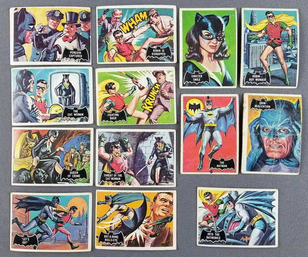 Vintage (1966) Batman Trading Cards