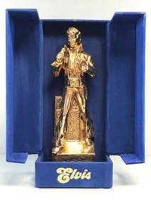 A Set Of Mccormick Elvis Presley Whiskey Decanters