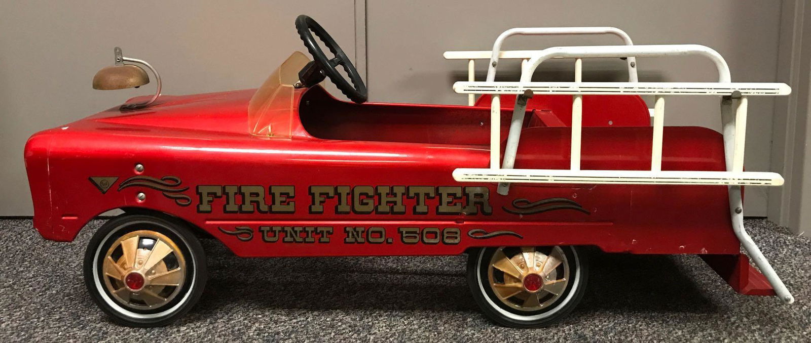 Vintage AMF Fire Fighter Pedal Car - Apr 10, 2021 | Matthew Bullock ...