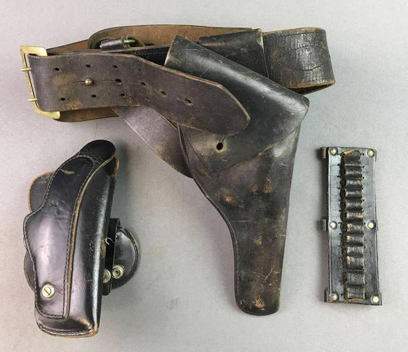 Group Of Leather Pistol Holsters