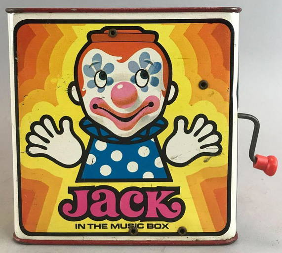 Mattel Jack In The Music Box Toy