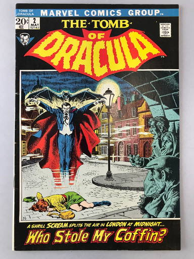 Marvel Comics The Tomb Of Dracula No. 2 Comic Book