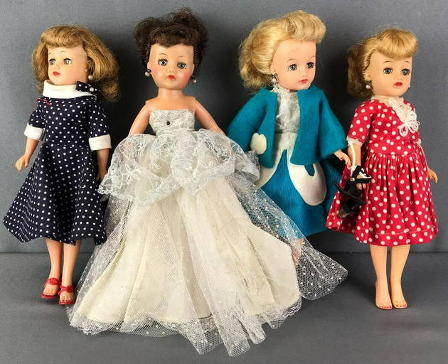 Group of 4 Ideal Doll Co Fashion Dolls - Jun 19, 2021 | Matthew Bullock ...