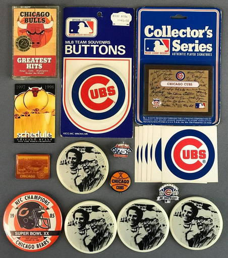 Group of Chicago Sports Memorabilia - Jul 25, 2021 | Matthew Bullock ...