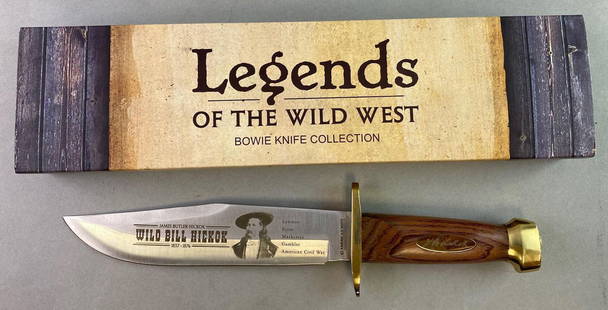 The Wild West Bowie Knife No.4 Wild Bill Hickok