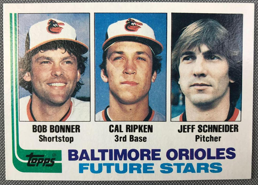 1982 Topps Baltimore Orioles Future Stars Cal Ripken