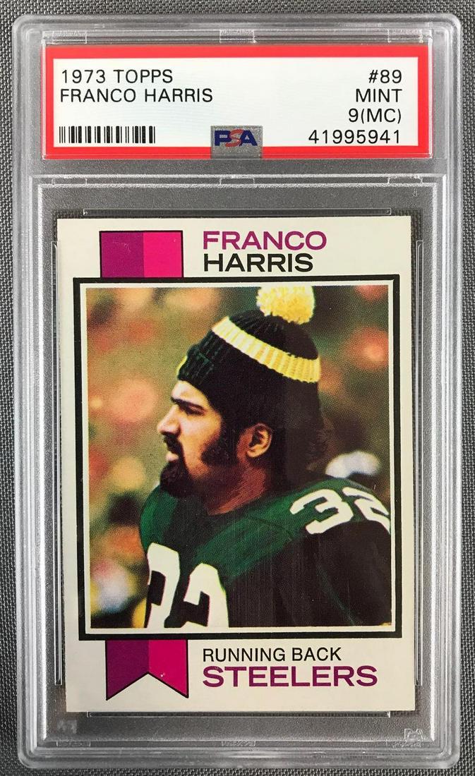 1973 Topps Franco Harris #89 Football Card - Jul 24, 2021 | Matthew ...
