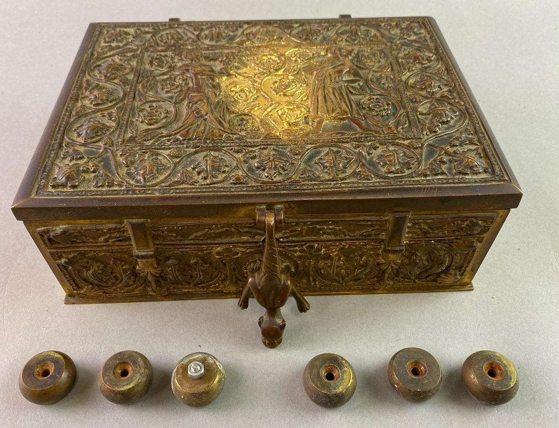 Medieval Style Jewelry Box