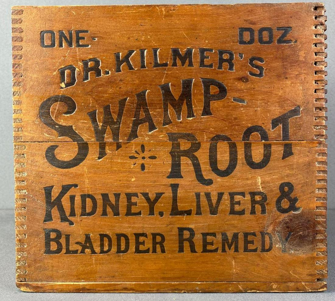 Dr. Kilmer And Co. Swamp Root Wood Crate