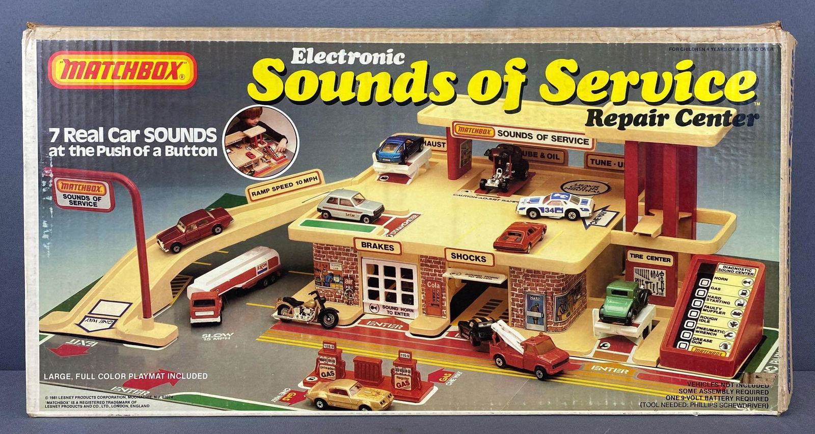 Matchbox Electronic Sounds Of Service Repair Center