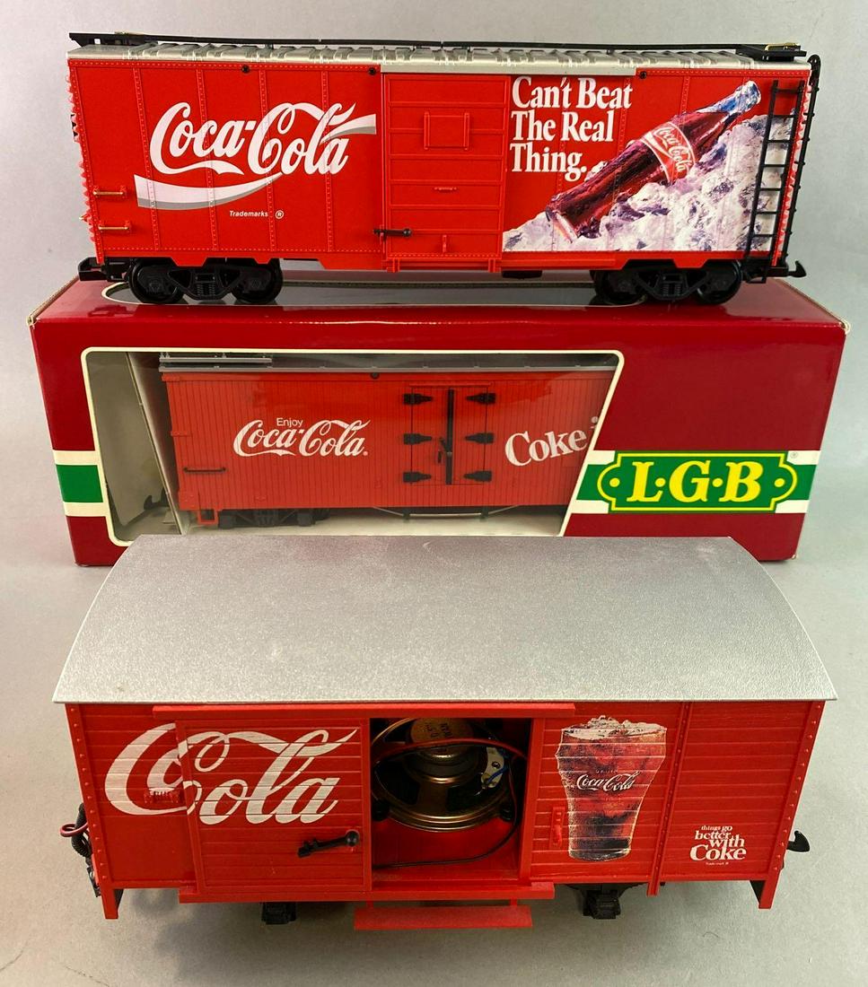 Group Of 3 G Gauge Model Railroad Rolling Stock