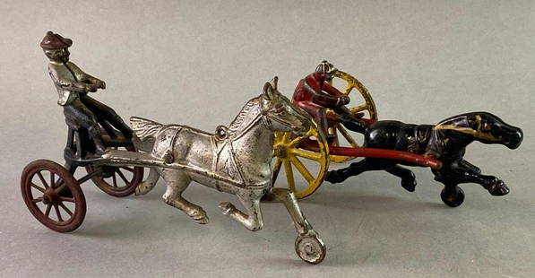 Group Of Antique Cast Iron Toys