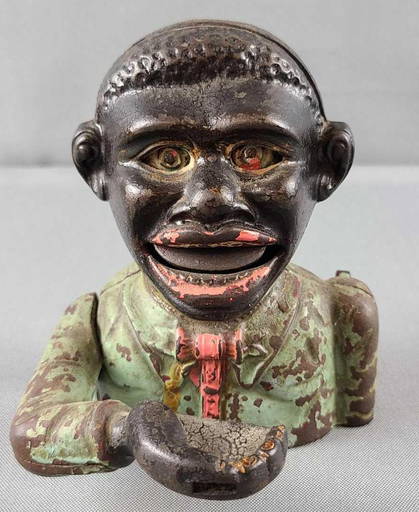 Little Joe cast iron mechanical bank (#0270) on Oct 30, 2021 | Matthew ...