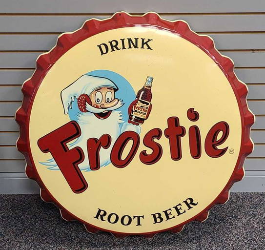 Frostie Root Beer Advertising Sign