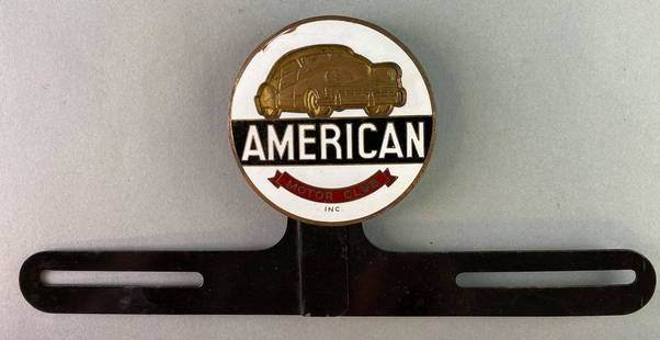 Randall Motor Club License Plate Topper