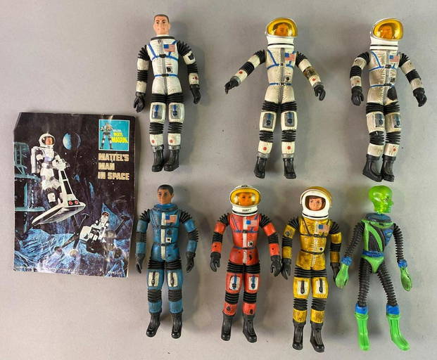 Group of 7 Mattel Major Matt Mason Action Figures - Nov 07, 2021 ...