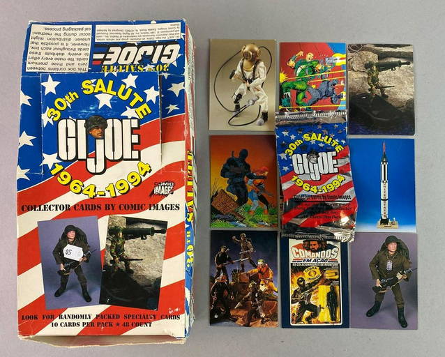 Group Of Gi Joe 30th Salute Collectors Cards