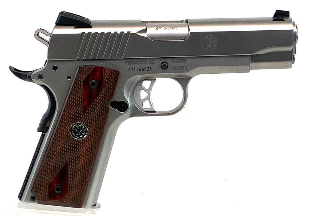 Ruger Model SR1911 Commander .45 cal Semi Auto Pistol - Nov 26, 2021 ...